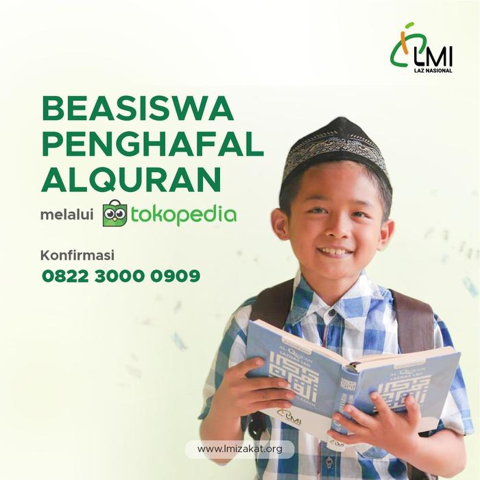 Jual Donasi Sedekah Beasiswa Pendidikan Para Penghafal Al-Quran - 10. ...