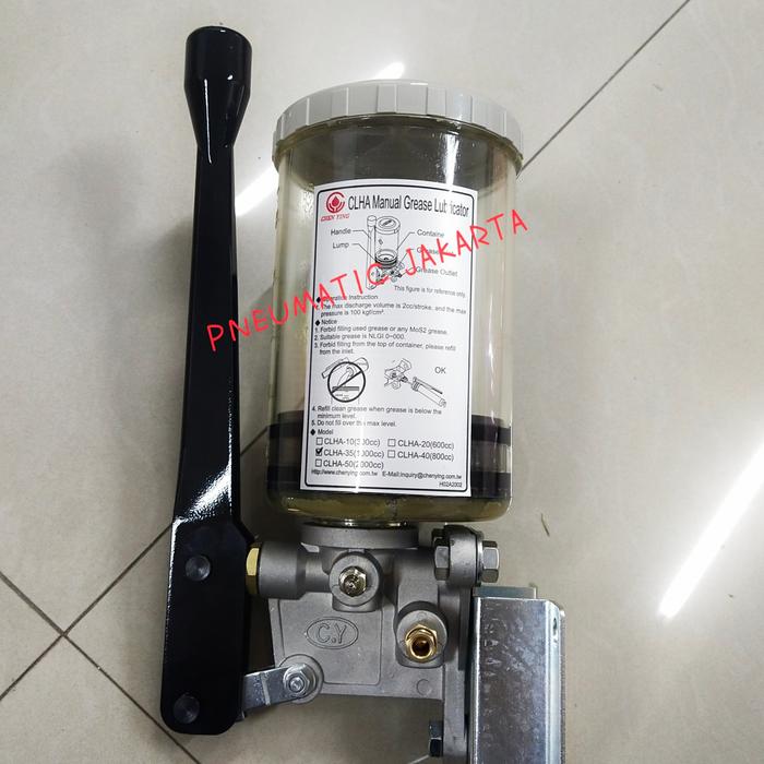 Jual Grease Manual Lubricator CLHA-35 1000cc CHENYING - Jakarta Barat ...