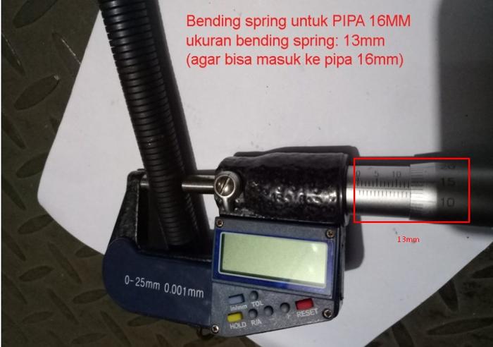 Jual STEEL BENDING SPRING PIPA PENEKUK 20 / 16 MM PEMBENGKOK CONDUIT ...
