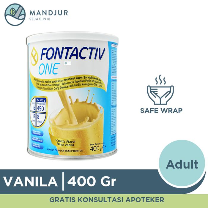 Jual FontActiv One Rasa Vanila 400 Gr - Susu Penambah Nutrisi Dewasa ...
