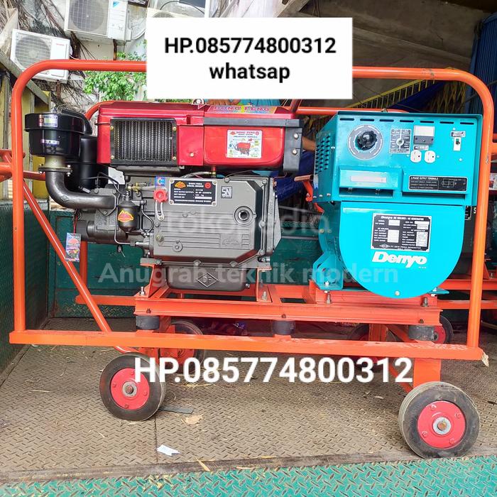 Jual Dinamo las Denyo D300 +Diesel Dongfeng S1115 welding diesel ...