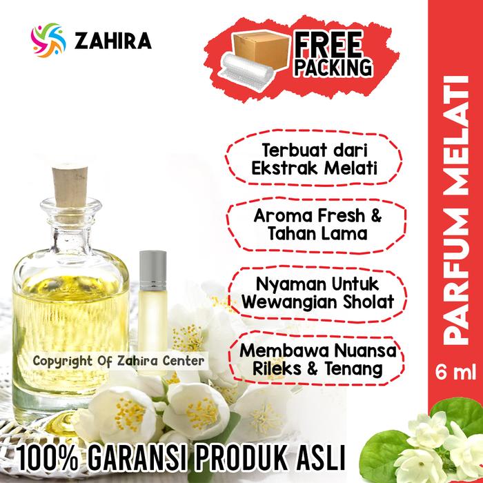 Jual Parfum EKSTRAK MELATI PREMIUM Jasmine 6ml Roll On Khas Arab ...