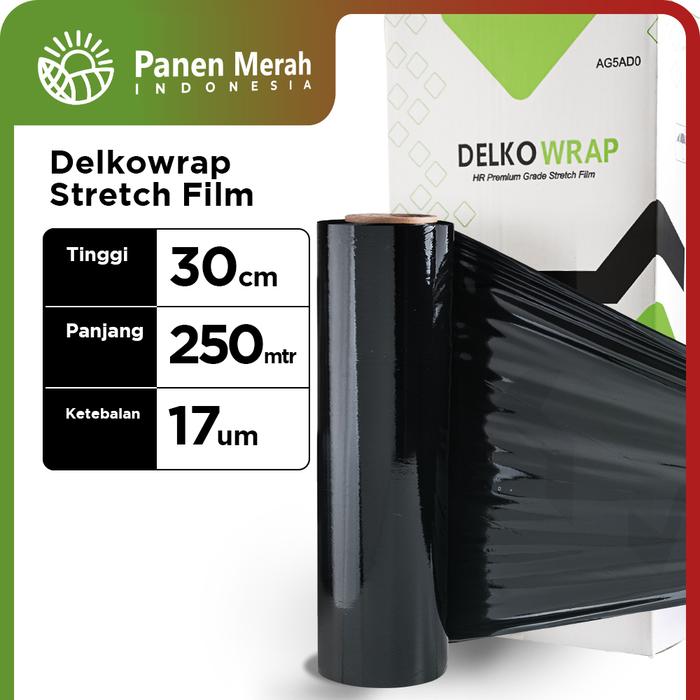 Jual Plastik Wrap / Wrapping / Wraping Stretch Film 30cm Hitam ...