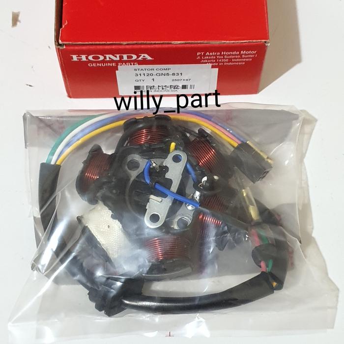 Jual Spull Spul Stator Assy Grand Supra Legenda Revo GN5 - Kab ...