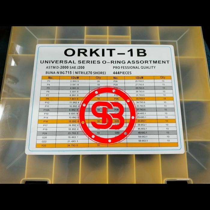 Jual ORING O-RING O RING KIT SET ORKIT-1B / ORKIT 1B - Kota Surabaya ...