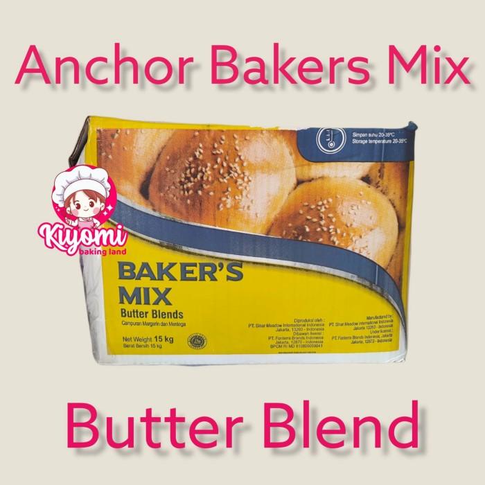 Jual Anchor Bakers Mix Butter Blend Mentega Campur Margarine 1 kg ...