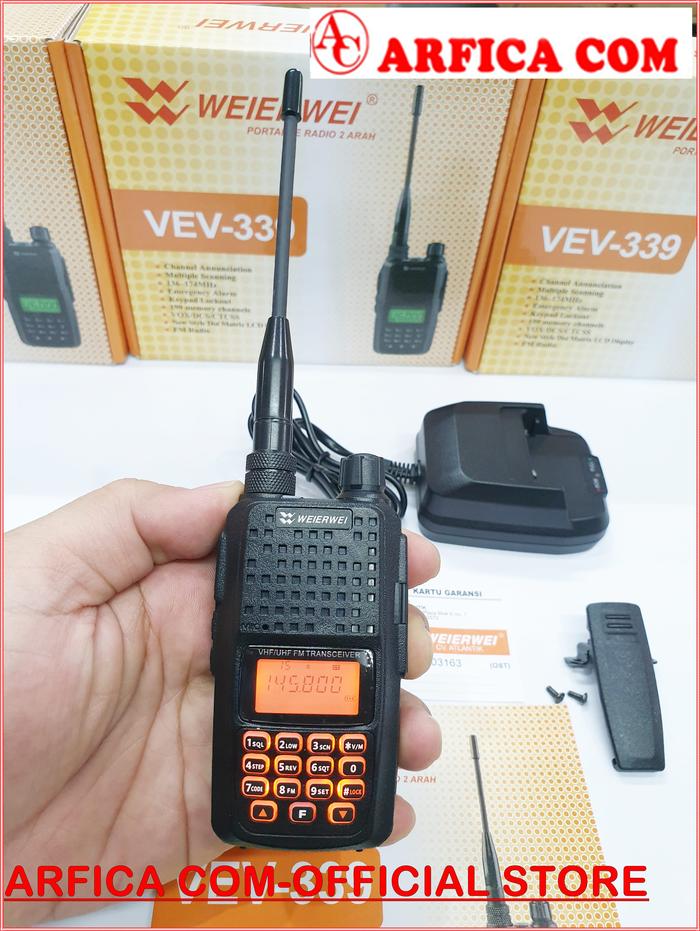 Jual HT WEIERWEI VEV-339 VEV339 VHF - HT WEIRWEI MINI VEV 339 VHF ORIGINAL - Jakarta Barat ...