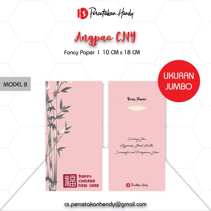 Jual Cetak premium Angpao JUMBO / Amplop CNY BIG SIZE - uk 10 cm x 18 ...
