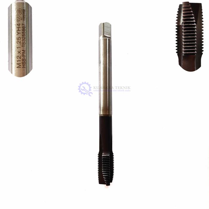 Jual HAND TAP MANUAL TAP MESIN M12 x 1.25 UNTUK DRAT BAUT 17 YG KOREA ...