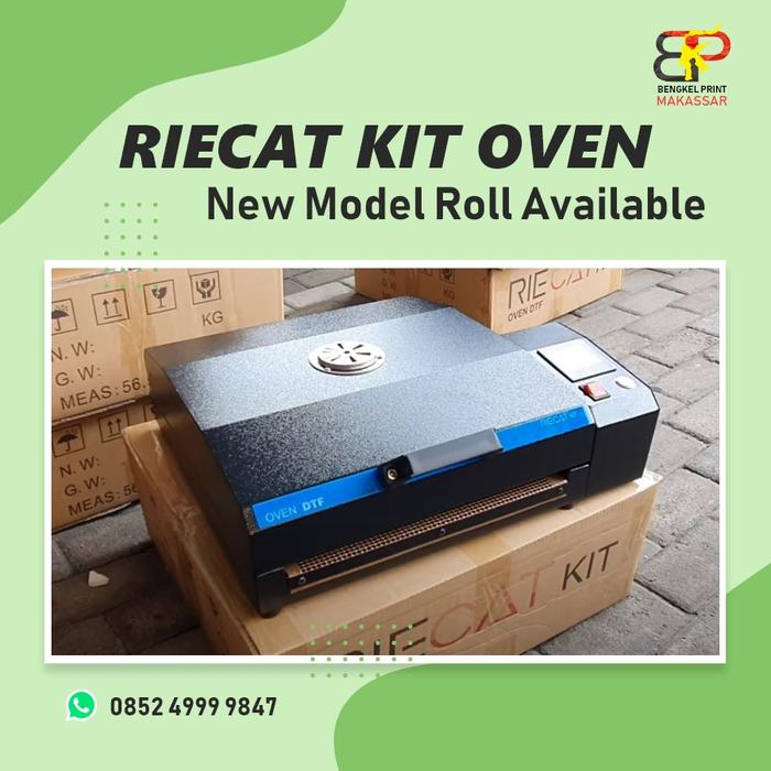 Jual Riecat Kit Oven Sablon DTF New Model Roll Available - Kota ...