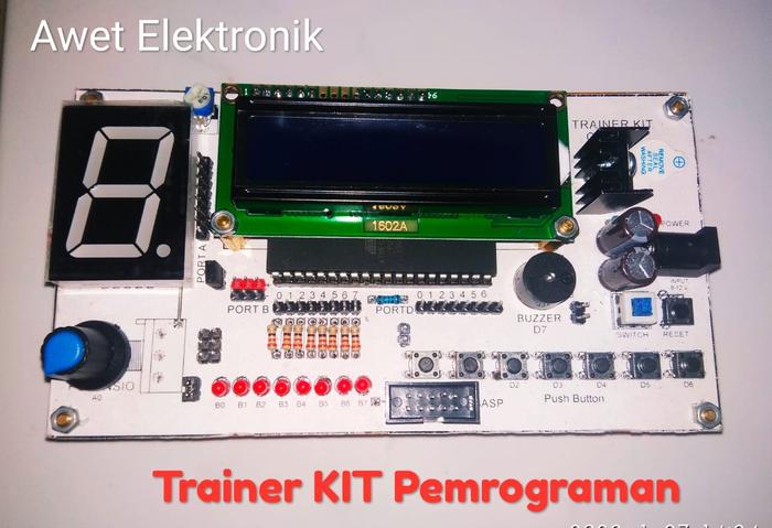 Jual modul trainer kit CodeVision AVR starting kit mikrokontroler ...