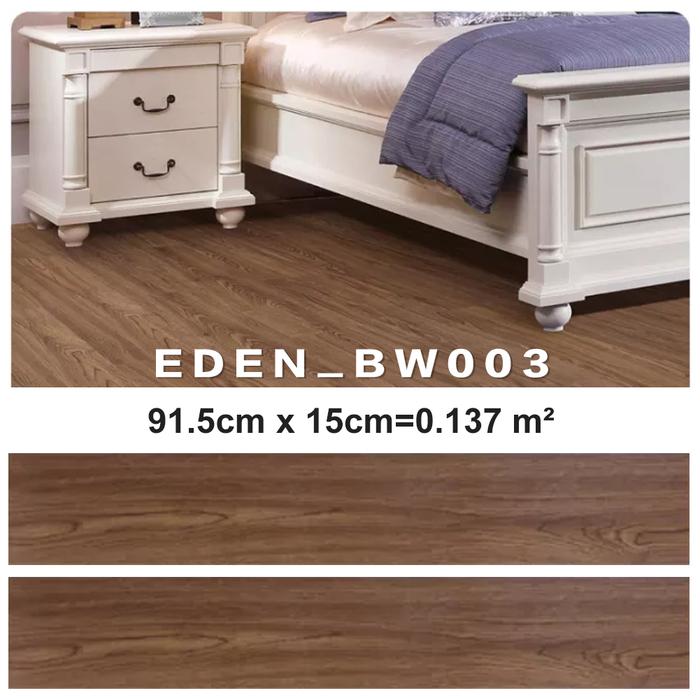 Jual Vinyl Lantai Stiker Lantai Kayu wallpaper lantai Waterproof karpet - EDEN_BW003 - Kab ...