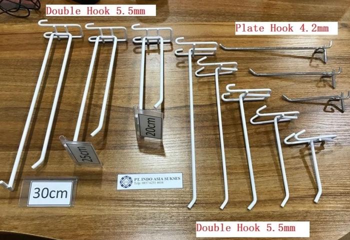 Jual Netting Hook Double 20cm - Gantungan Ram Double 20cm - Jakarta Barat - Rak SUCA Jakarta ...