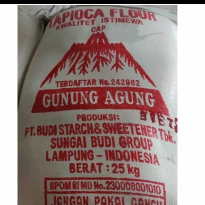 Jual Sagu Gunung Agung bal 25kg 25 kg karung tapioka aci tepung ...