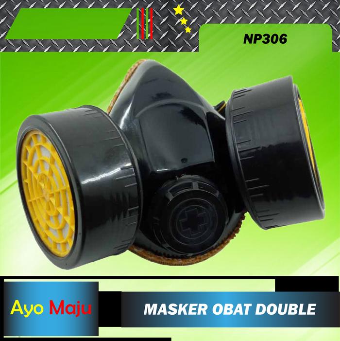 Jual Masker Obat Double NP306 Anti Polusi Chemical Respirator Kimia NP ...