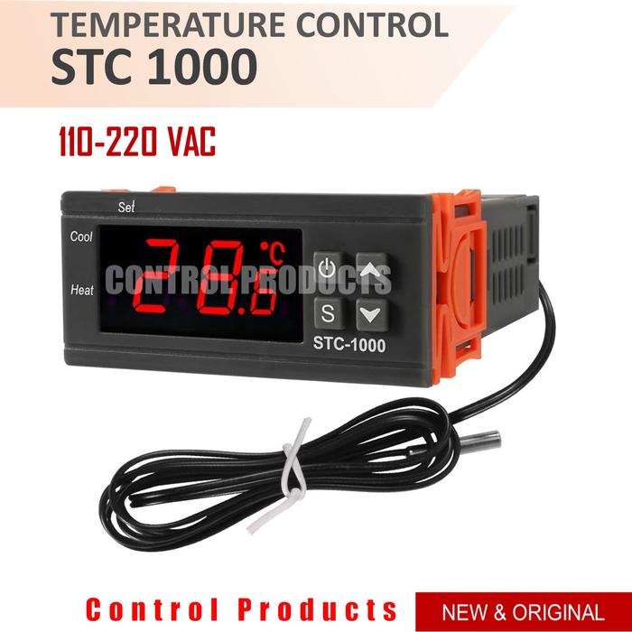 Jual Termostat Digital STC-1000 220V AC Suhu Temperature Control - Jakarta Barat - AUTOMATION ...