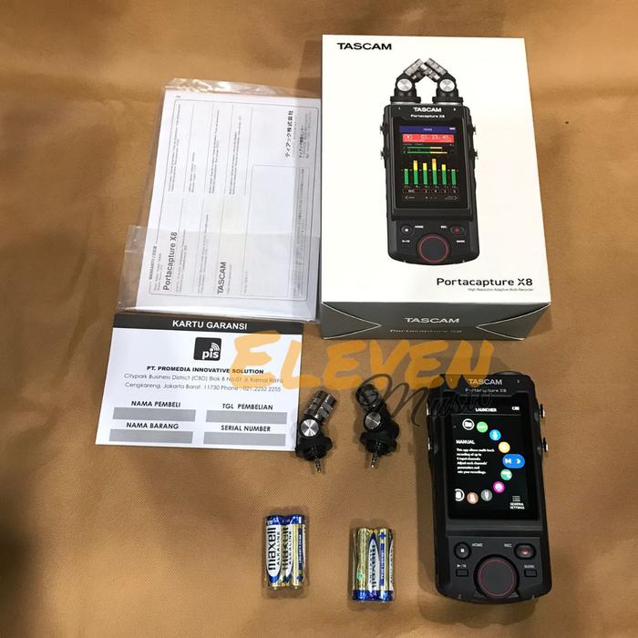 Jual Tascam Portacapture X8 High-resolution Multi-track Handheld ...