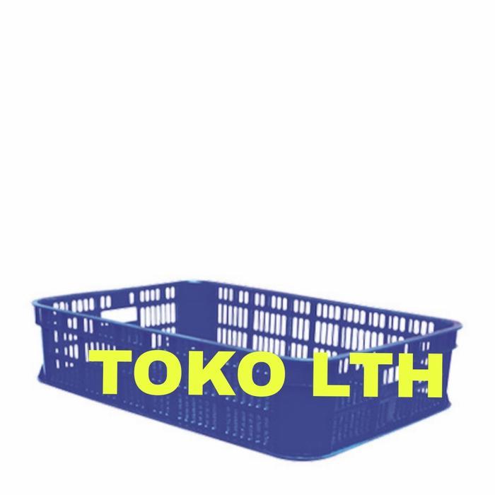Jual CONTAINER KERANJANG INDUSTRI SERBAGUNA 2212L GREEN LEAF BOX ROTI ...