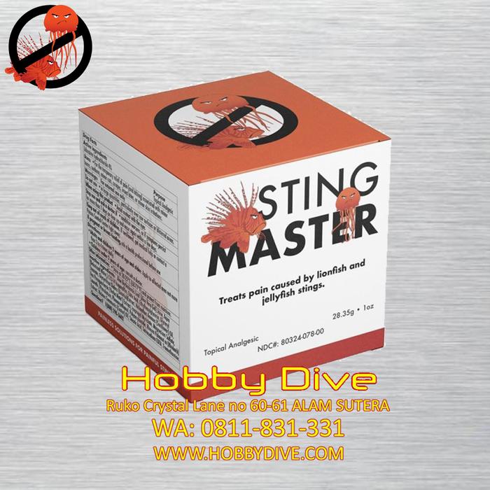 Jual Sting Master Cream Anti Jellyfish Lionfish Jelly Fish Lion Fish ...