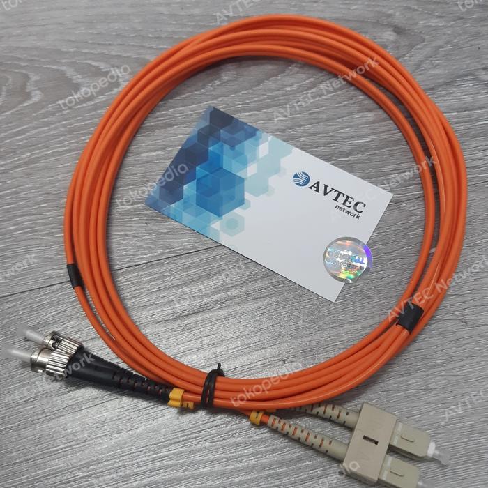 Jual Kabel Fiber Optik - Patch Cord Fiber Optic ST To SC Multimode ...
