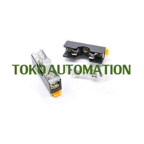 Jual FS-10 AC 250V 10A FS10 1 Pole 6x30mm Fuse Holder Base w Light PZ87 ...