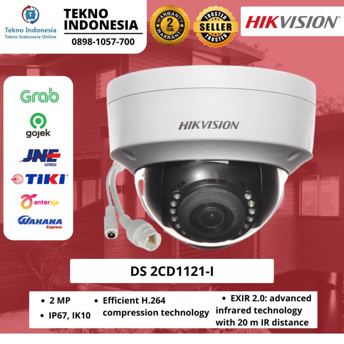 Jual Hikvision DS-2CD1121-I 2MP IP Camera Indoor Fixed Dome - Kota Semarang - Tekno Indonesia ...