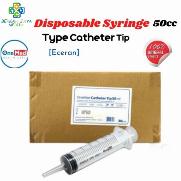 Jual Catheter Tip 50cc - Feeding Syringe Onemed [ Eceran ] - Kab ...