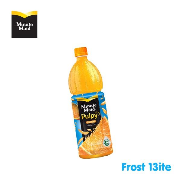 Jual Minute Maid Pulpy Jeruk Dengan Bulir Jeruk Asli Pet Botol 1 Liter ...