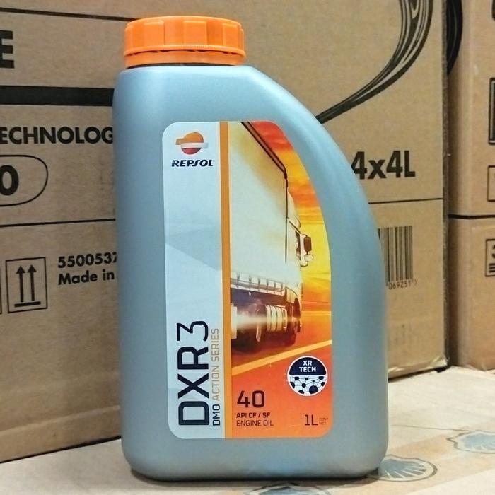 Jual OLI MESIN MOBIL DIESEL REPSOL DXR 3 / DXR3 40 1 LITER - Kota ...