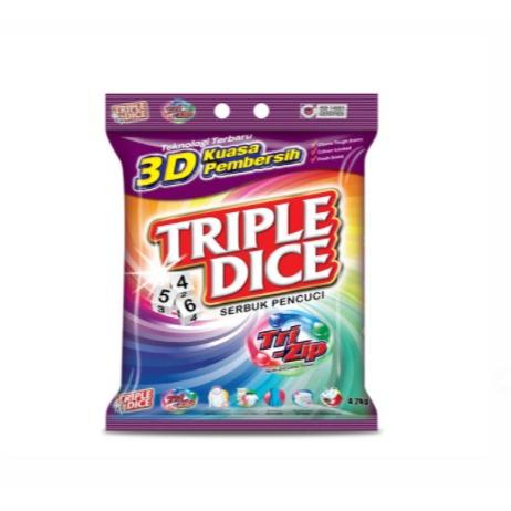 Jual DETERGENT TRIPLE DICE TRIZIP FLORAL 4.2KG - Jakarta Timur - AEON ...