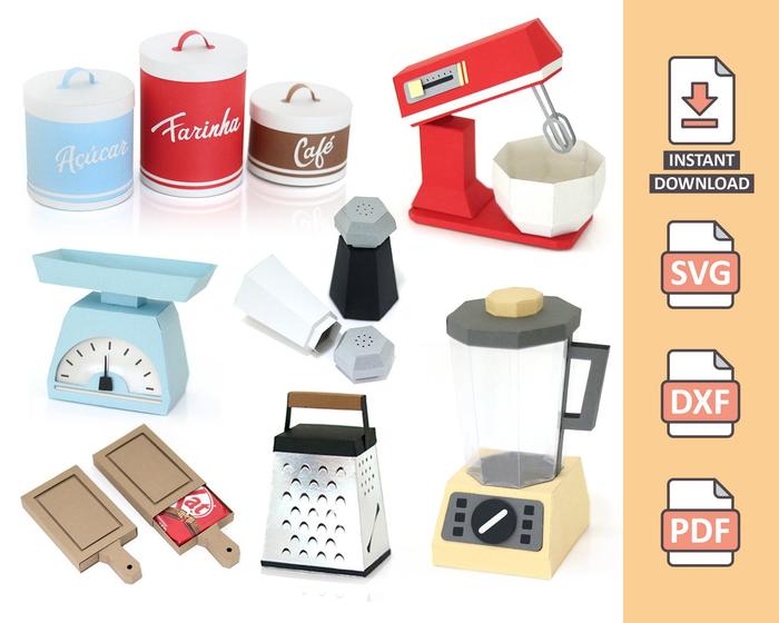 Jual Premium Kitchen Pack food mixer blender Papercraft - Kab. Bekasi ...