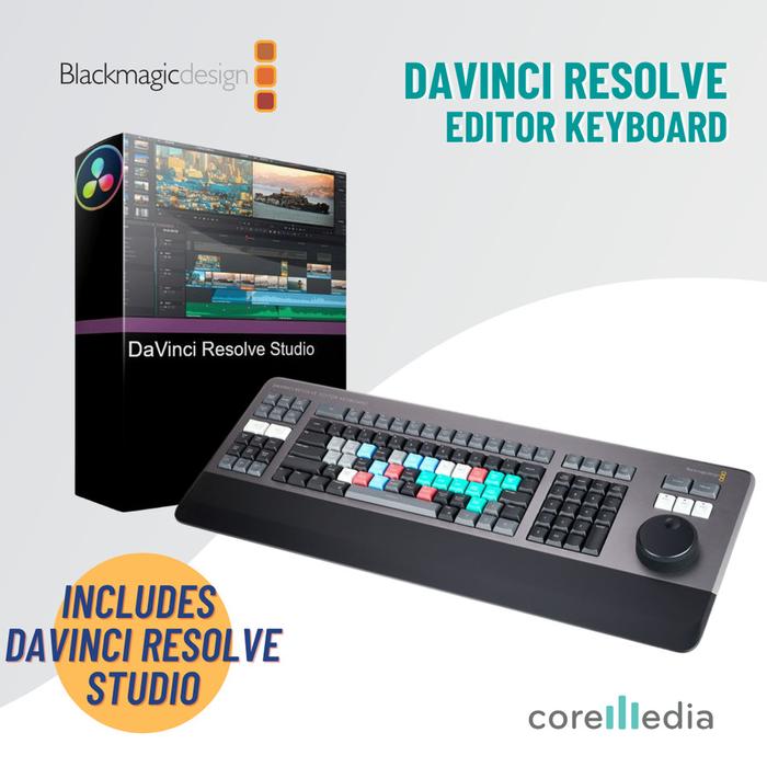 Jual Blackmagic Design DaVinci Resolve Editor Keyboard - Kota Surabaya ...