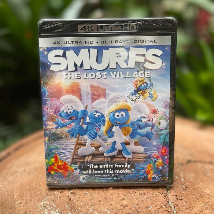 Jual Bluray 4k Ultra Hd Blu Ray Bd Smurfs The Lost Village Original
