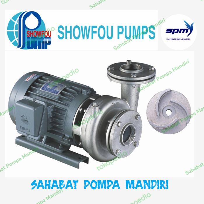 Jual pompa centrifugal showfou CVQ-132 pompa kimia chemical stainless stell - Jakarta Barat ...