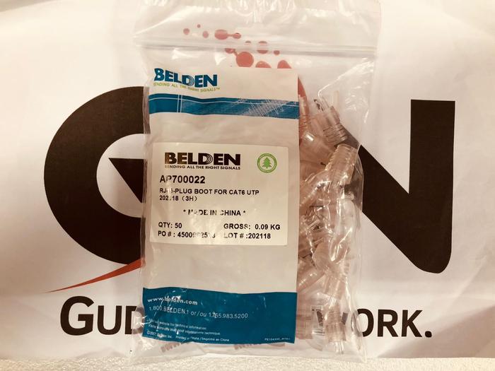 Jual Belden Plugboot Cat6 / Cat 6 / Plug boot RJ45 UTP Transparant ...