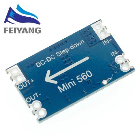 Jual mini560 mini 560 step down 5A DC to module output 3.3V 5V 9V 12V ...