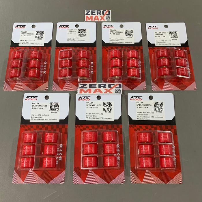 Jual Roller CVT KTC Kytaco 9gr 10gr 11gr 12gr 13gr 14gr 15gr Vario 150 - Kota Bandung - ZEROMAX ...