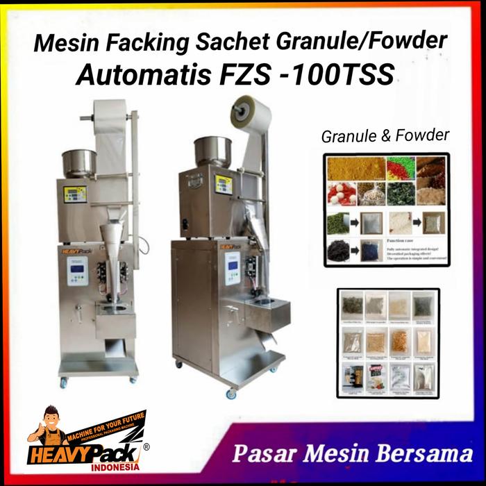 Jual Mesin Packing Sachet Otomatis FZS -100TSS HEAVYPACK - Jakarta ...