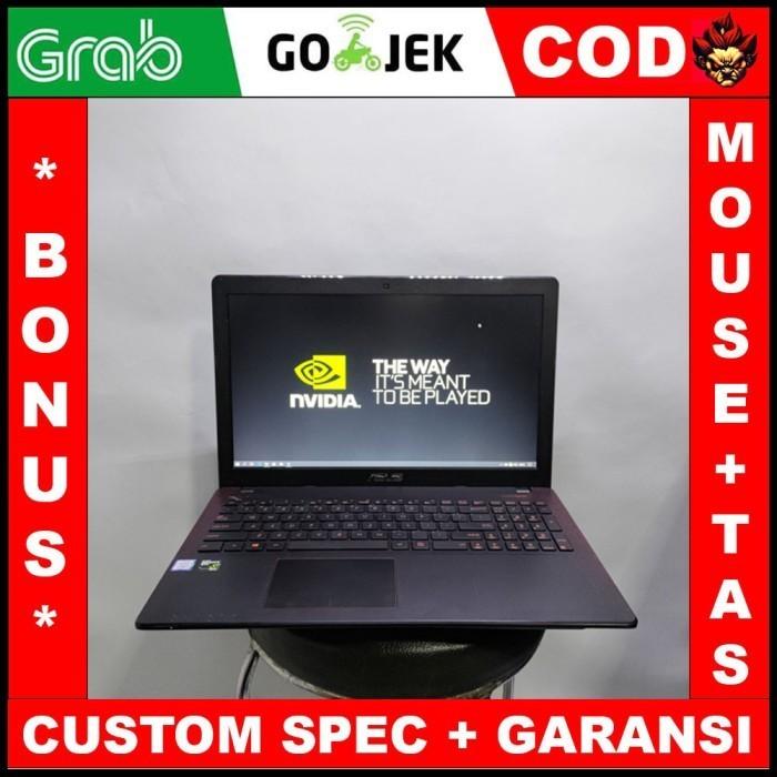 Jual Laptop i7 GTX Asus Baby ROG X550 8/500 15 Inch Mulus Full Set ...