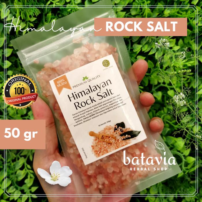 Jual Garam Himalaya Batu 100gr Himalayan Rock Salt Herbs Time Garam ...