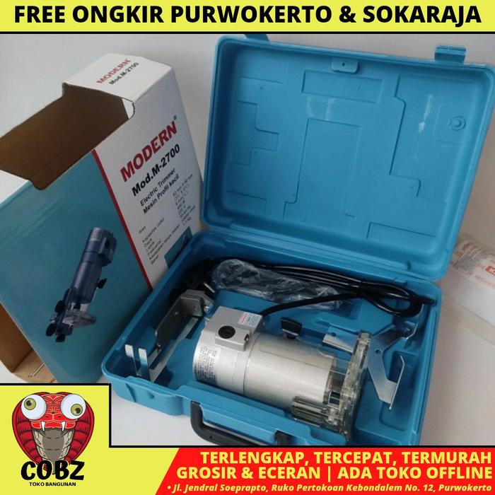 Jual MODERN M - 2700 MESIN ROUTER PROFIL PROFILE KAYU TRIMMER TRIMER ...