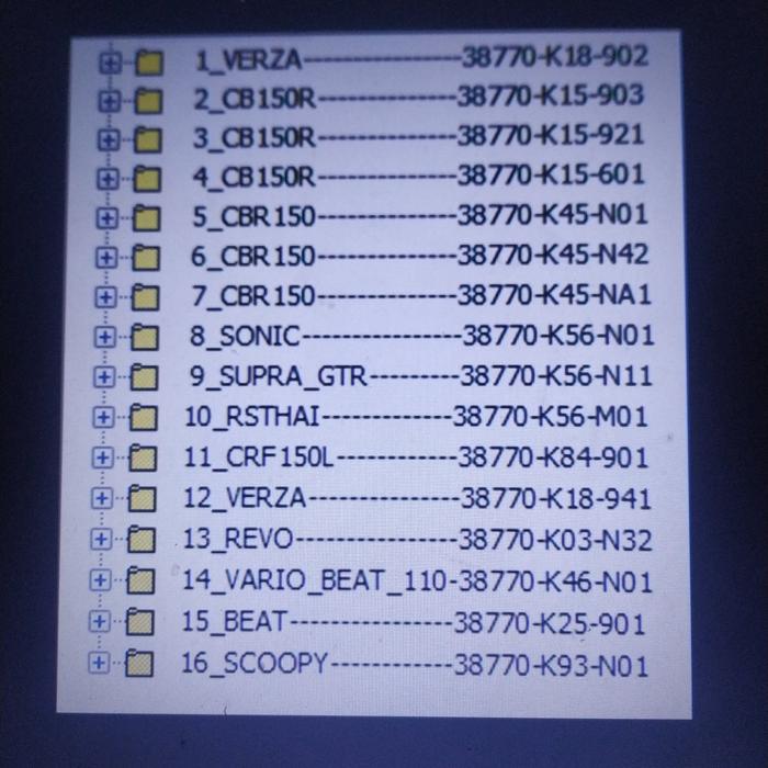 Jual file xdf dan bin 1 -16 remap ecu bonus sofwer honda ecu dan ...