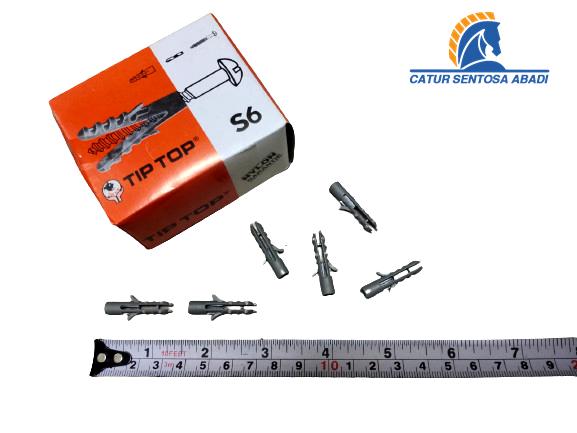 Jual Fisher Per Kotak S6 Skrup Viser Piser Fiser Nylon S-6 M6 M-6 Bagus ...