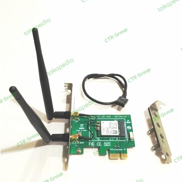 Jual Intel 3160 Dual Band 2.4ghz/5ghz Wireless-ac + Bluetooth 4.0 Pci-e ...