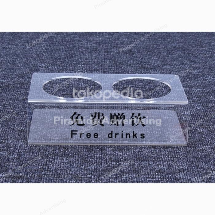 Jual AKRILIK wine botol gelas tempat display standing rak minuman meja ...