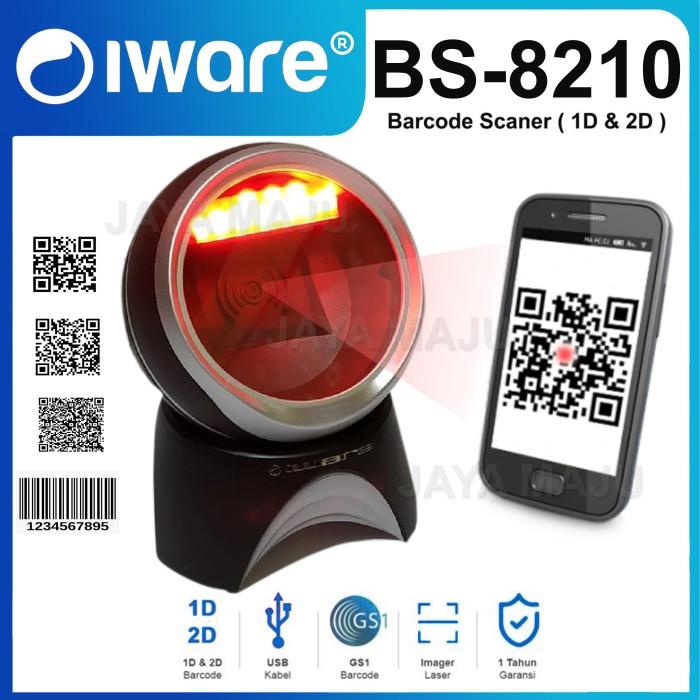 Jual BARCODE SCANNER IMAGER 1D & 2D IWARE BS-8210 (QR CODE - E FAKTUR ...