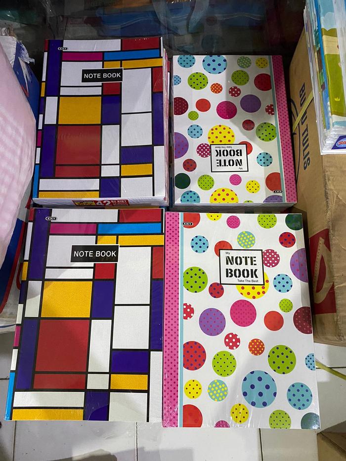 Jual Buku Tulis BOXY KIKY 42 lembar 1 pak (isi 10 buku) MURAH BAGUS ...