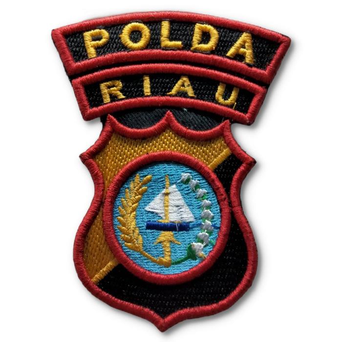 Jual LOGO POLDA RIAU BORDIR TIMBUL / LOGO POLDA DARI SABANG SAMPAI ...
