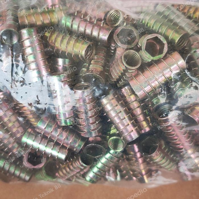 Jual mur nanas m8x25 oe/ mur tanam m8x13/ mur nanas 8x25/ mur tanam m8 ...