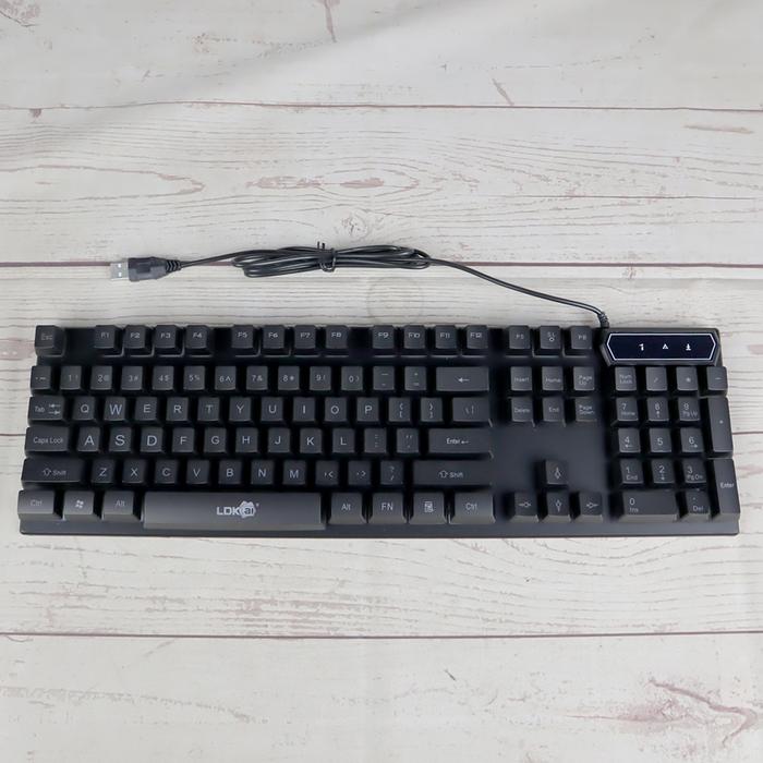 Jual Keyboard Gaming LDKAI Kabel Keyboard Komputer Gaming R260 - Black ...